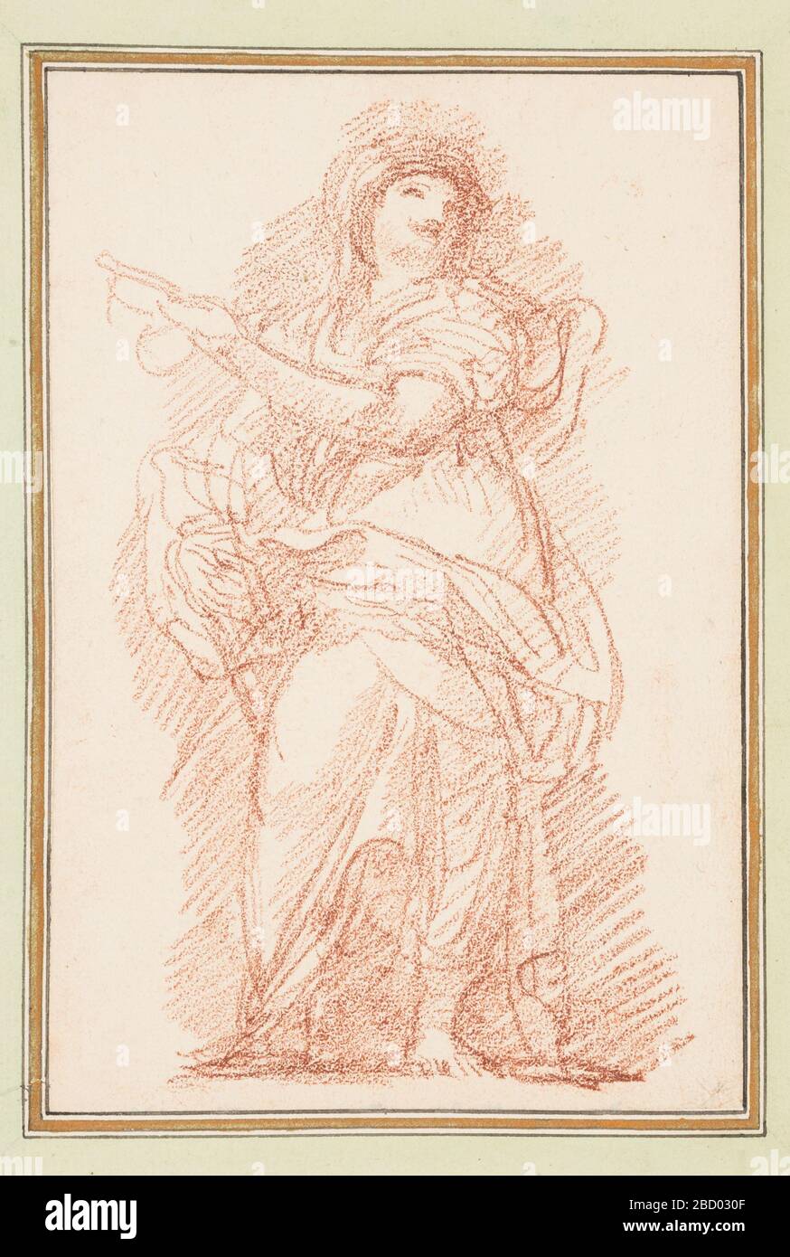 Standing female figure pointing. Research in ProgressStanding female ...