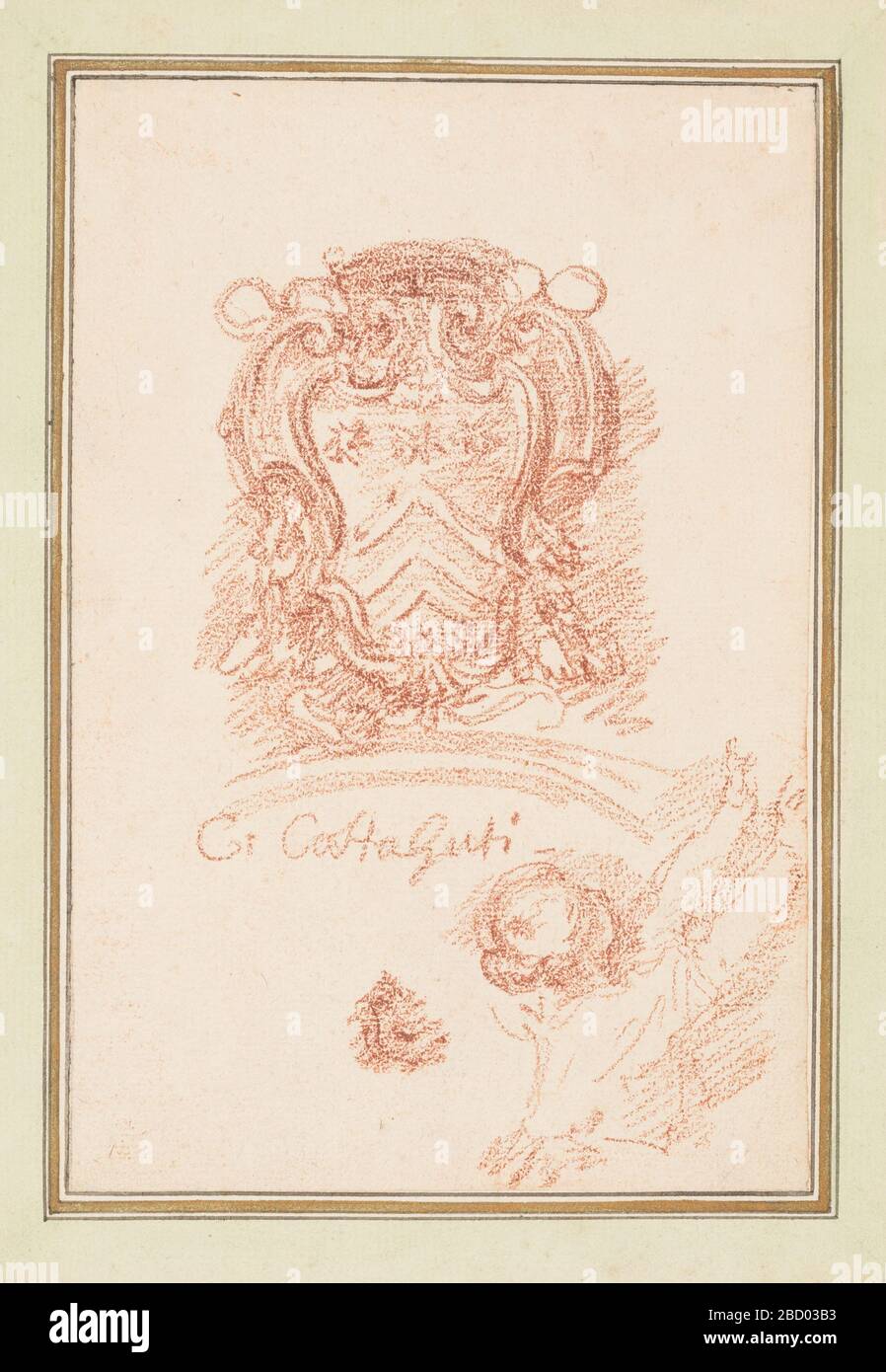 Escutcheon and part of a figure. Research in ProgressEscutcheon in the ...
