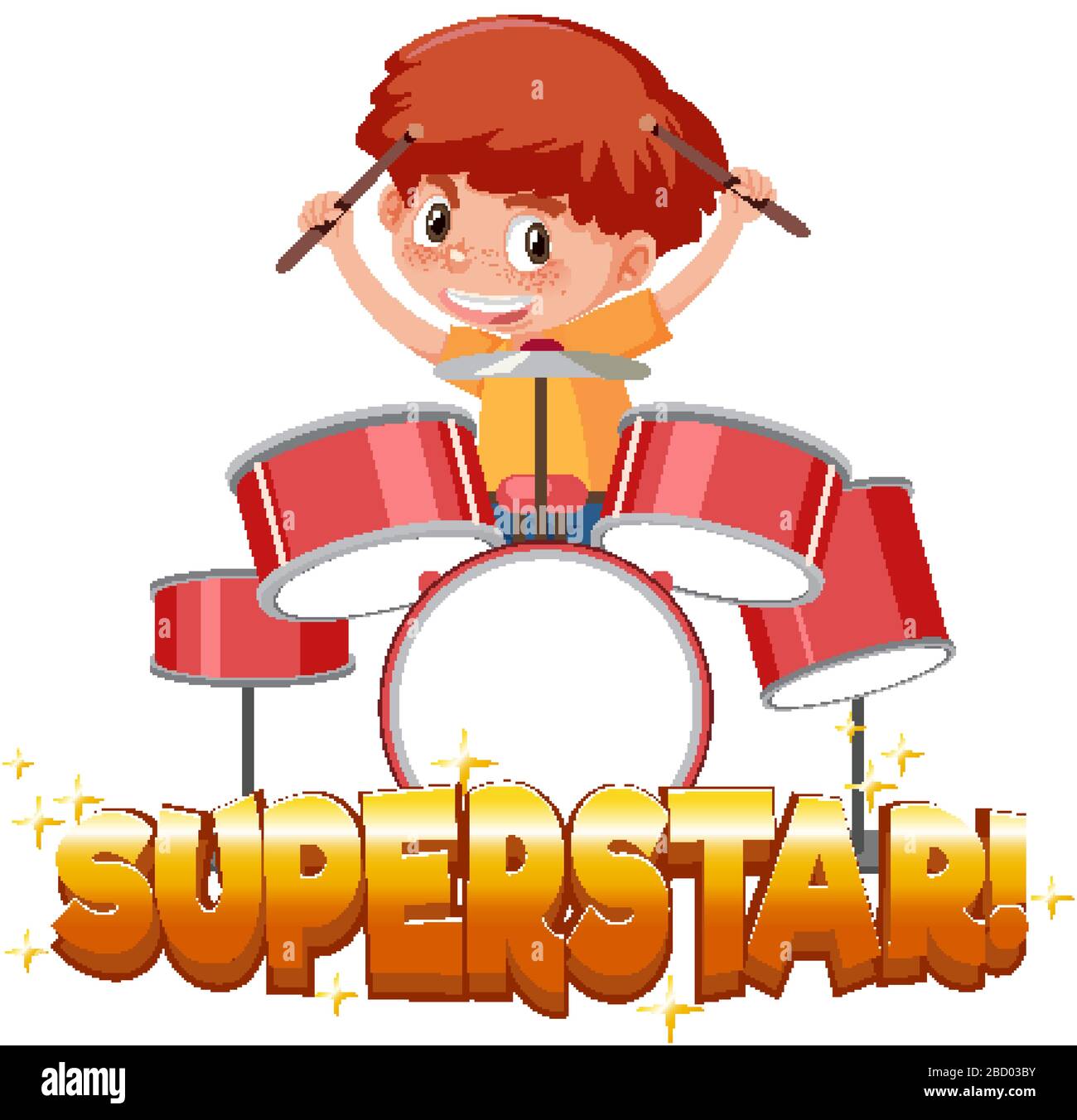Superstar word Stock Vector Images - Alamy