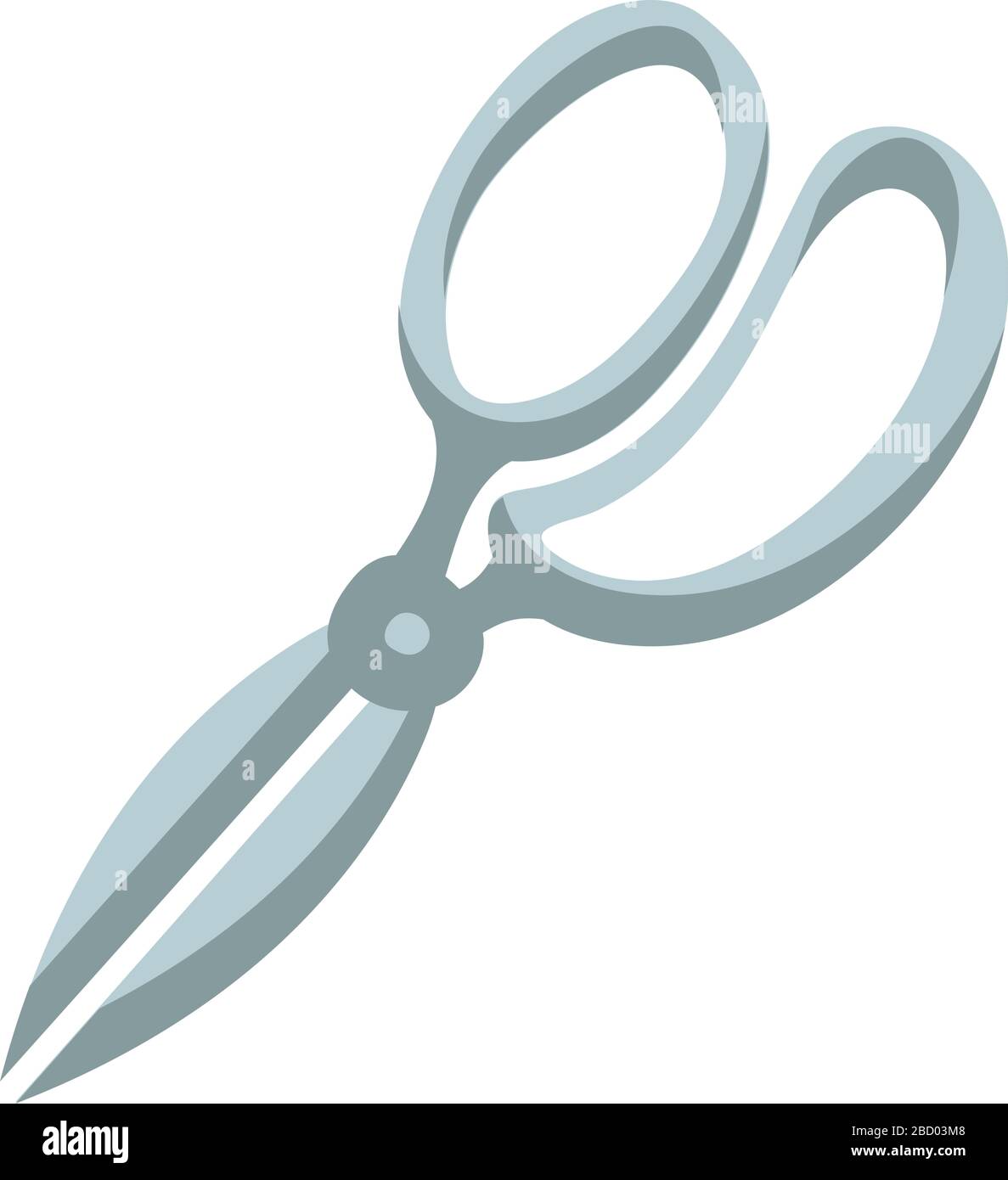 kitchen scissors utensil hand draw style Stock Vector Image & Art - Alamy