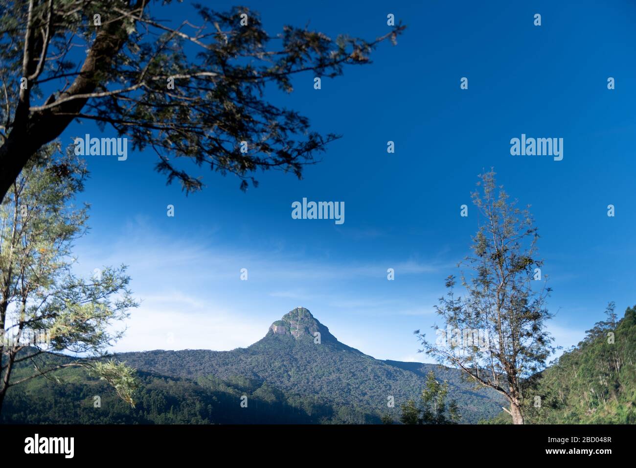 Sri Pada, Adam's peak in Sri Lanka Stock Photo - Alamy