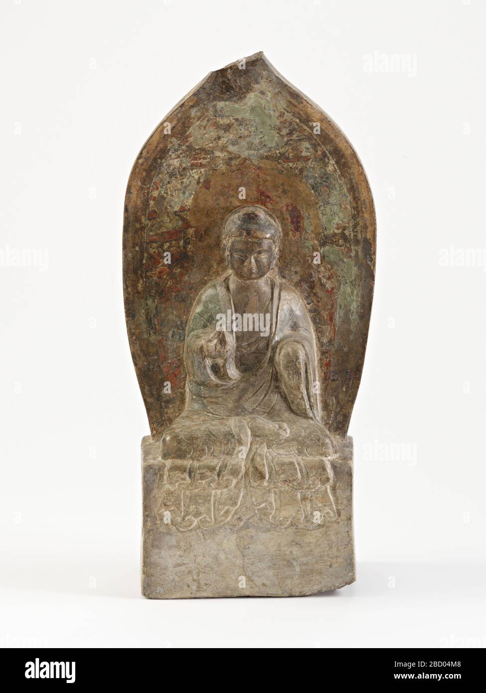 Seated Shijia Buddha Shakyamuni. Ta Ge Chung (C.L. F1911.418 Stock ...
