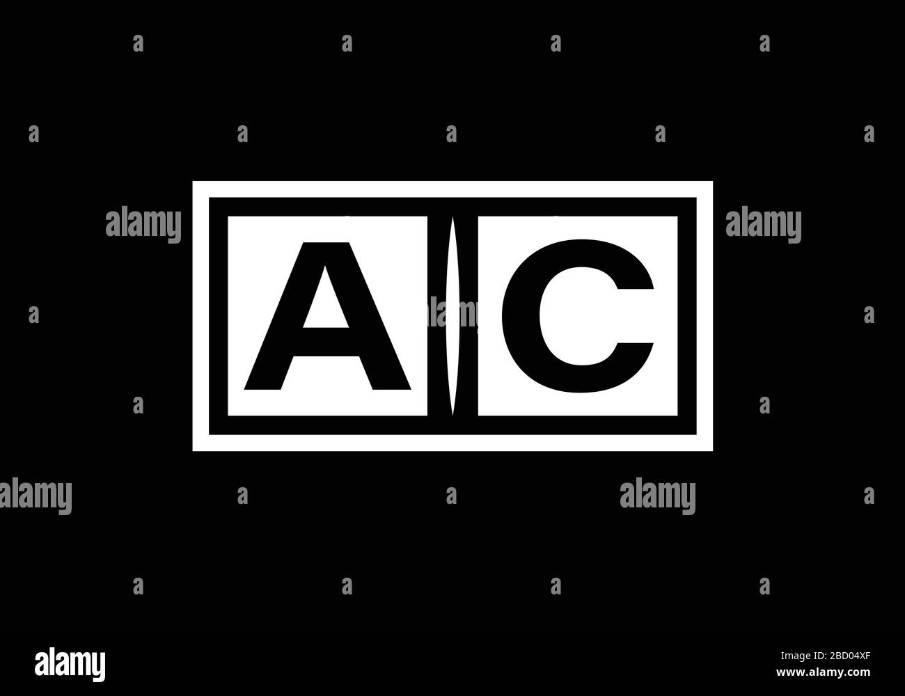 A C Initial Letter Logo design vector template, Graphic Alphabet Symbol ...