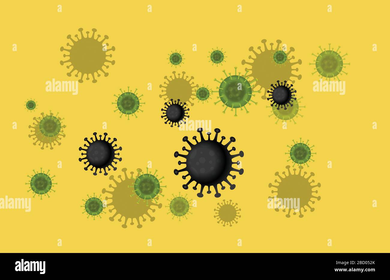 Influenza virus drawing hi-res stock photography and images - Alamy