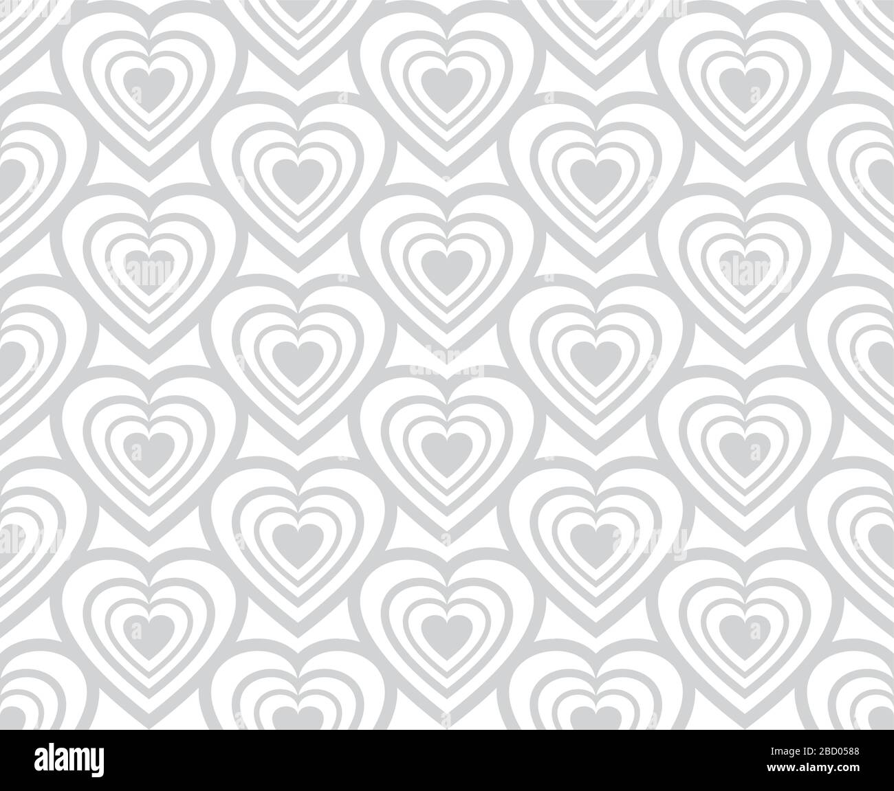 Gray heart icon seamless background or texture Stock Vector Image & Art ...