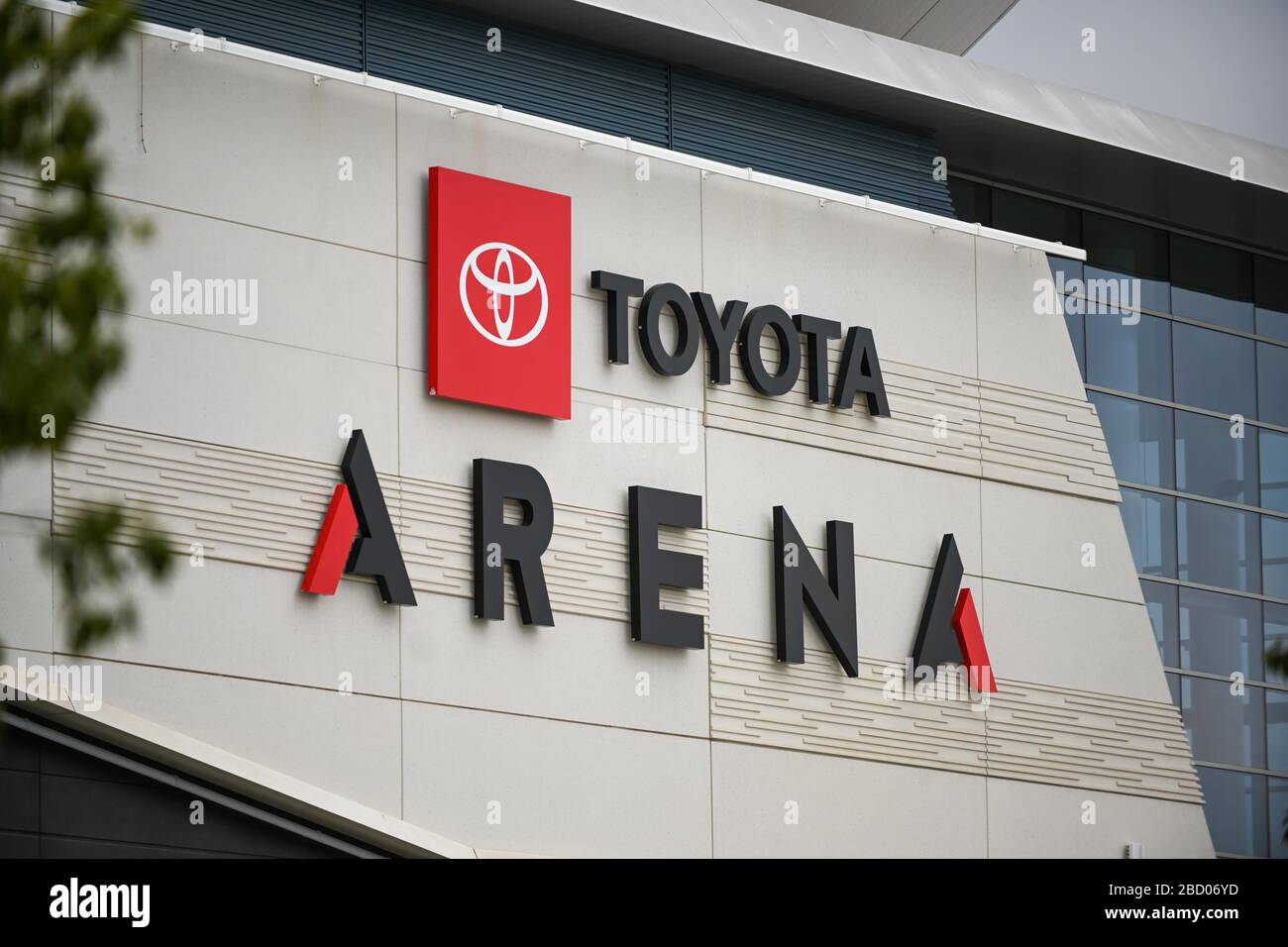 General overall view of the Toyota Arena, Saturday, April 4, 2020, in ...