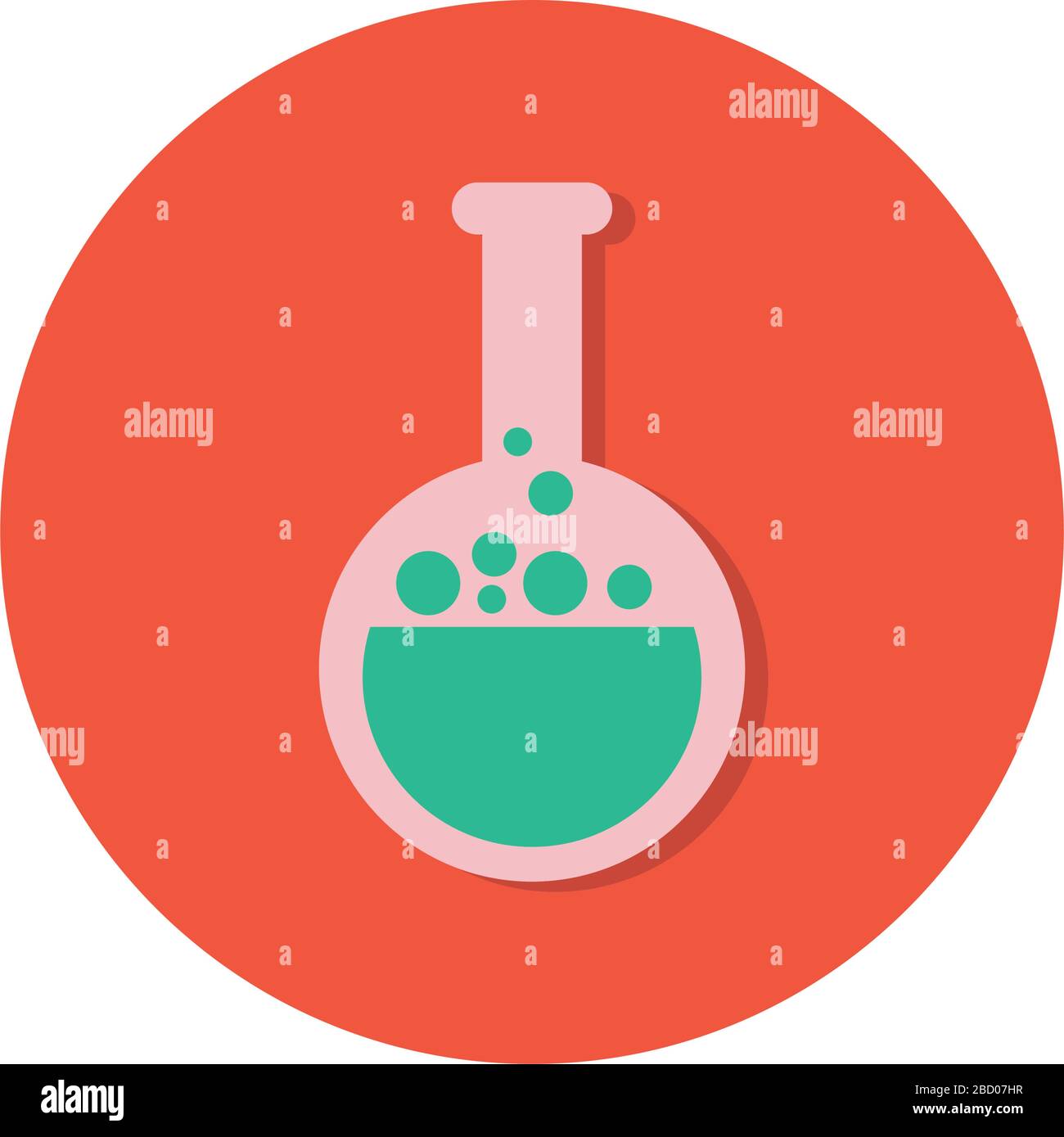 tube test laboratory line and fill style Stock Vector Image & Art - Alamy