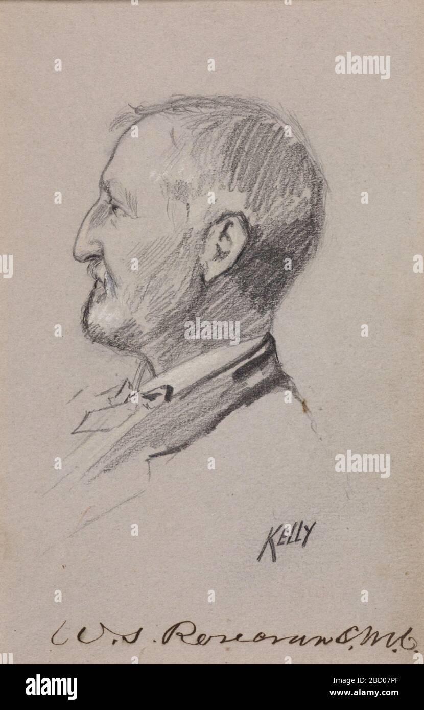 Major General William Starke Rosecrans Stock Photo - Alamy