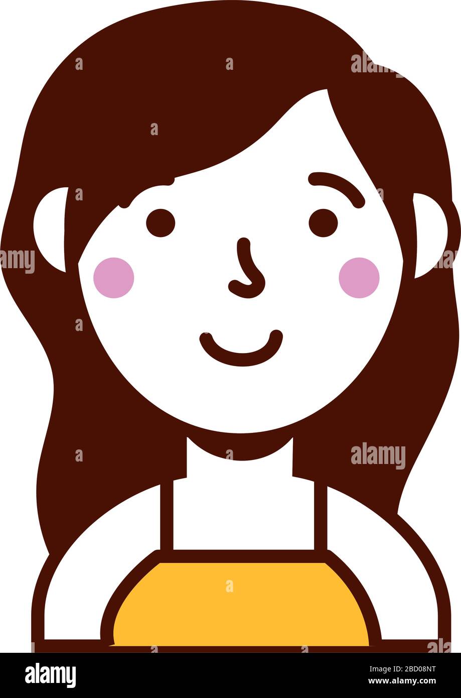 woman female avatar character icon Stock Vector Image & Art - Alamy