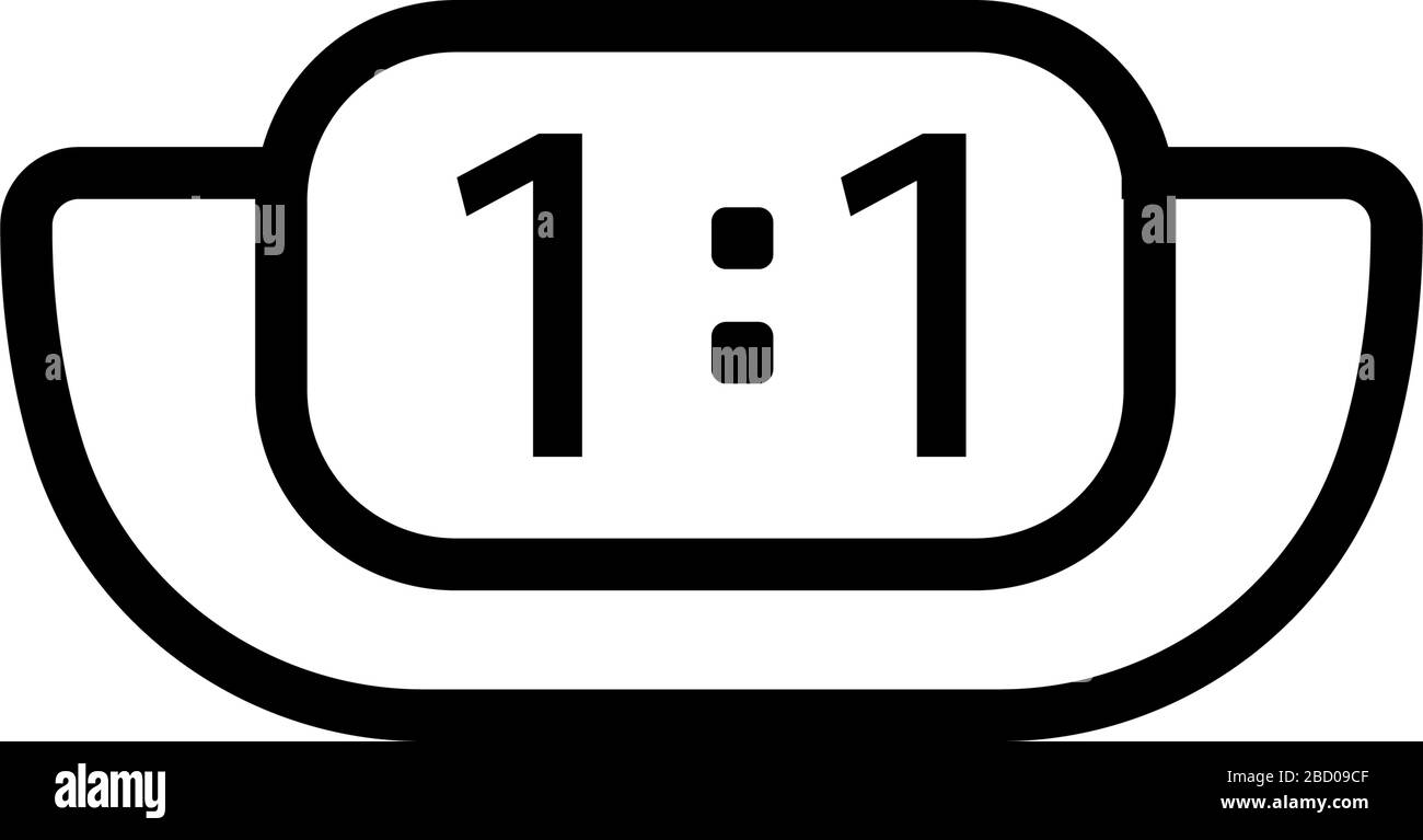 scoreboard game icon vector outline illustration Stock Vector Image ...