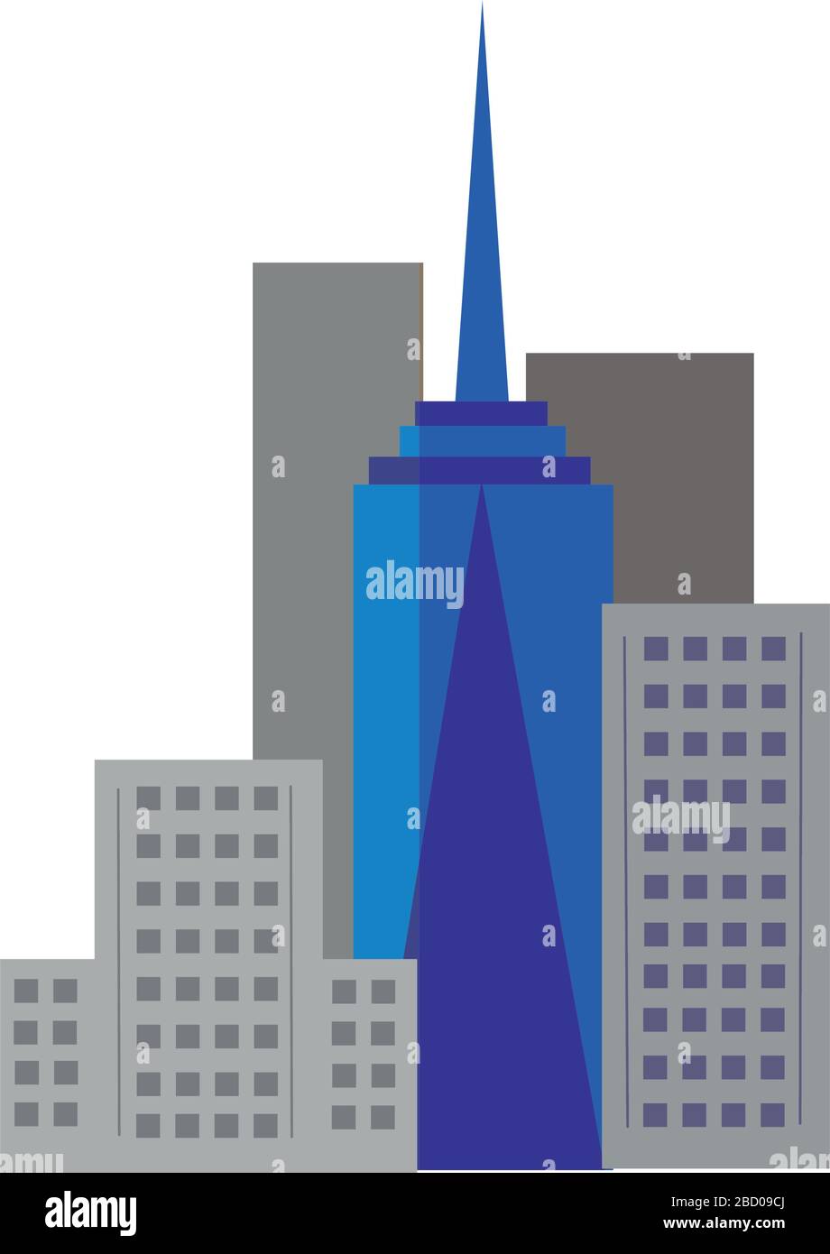 Brooklyn buildings Cut Out Stock Images & Pictures - Alamy