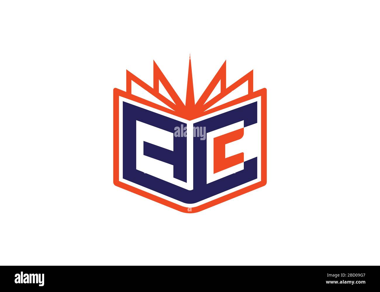 A C Initial Letter Logo design vector template, Graphic Alphabet Symbol ...