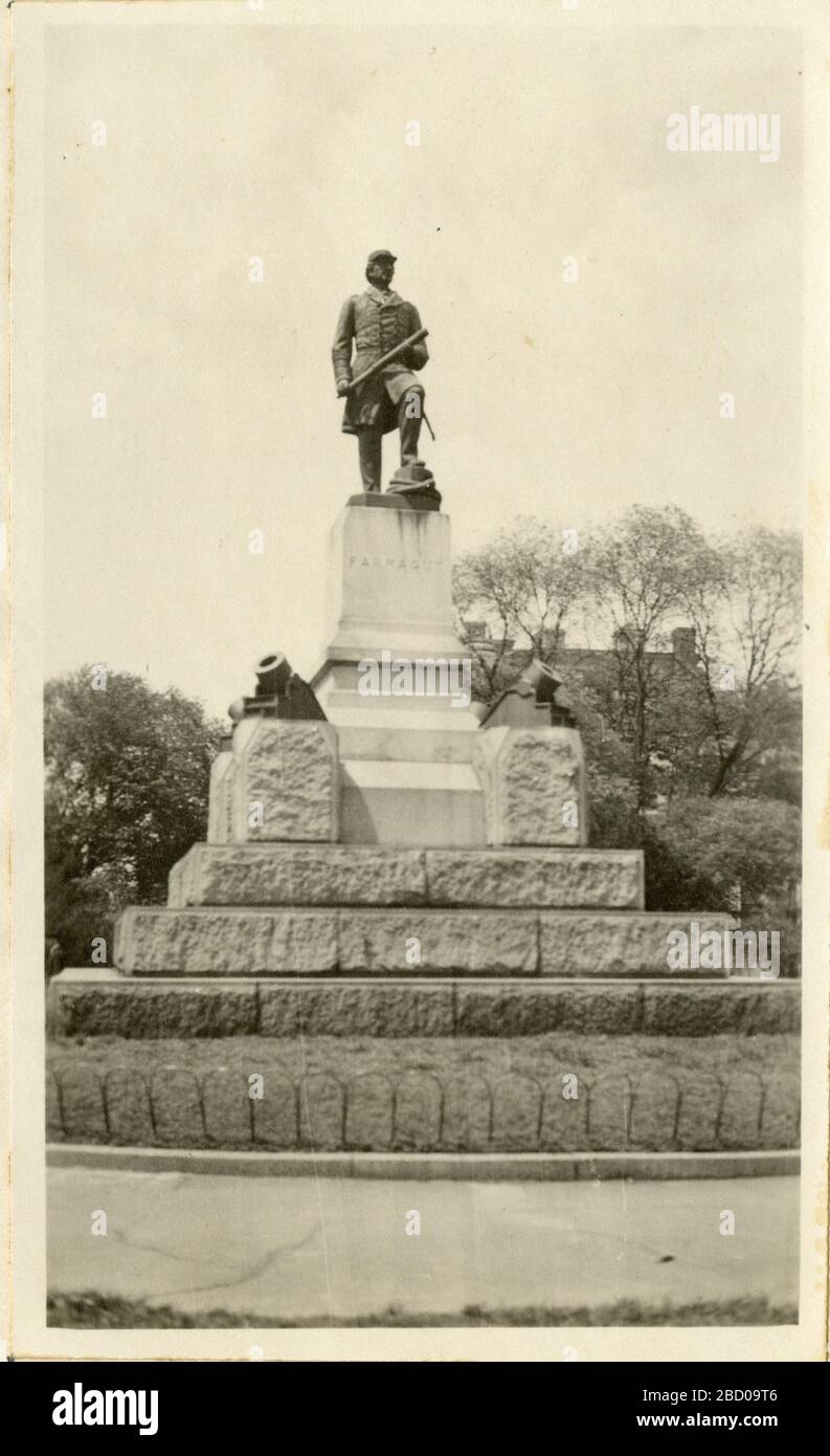 Admiral David G Farragut Statue. Located at Farragut SquareSmithsonian ...