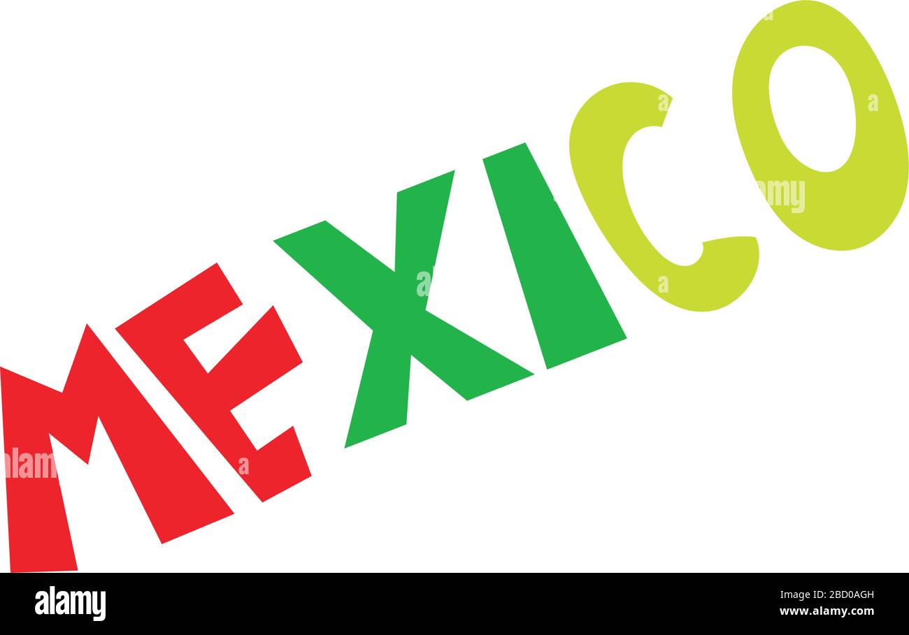 Letters Mexico Cut Out Stock Images & Pictures - Alamy