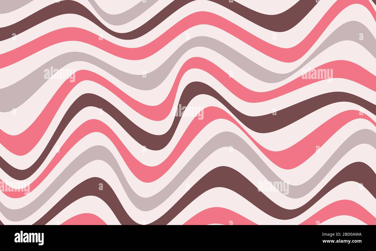 Abstract wavy line art background. Vector wavy striped background Stock ...