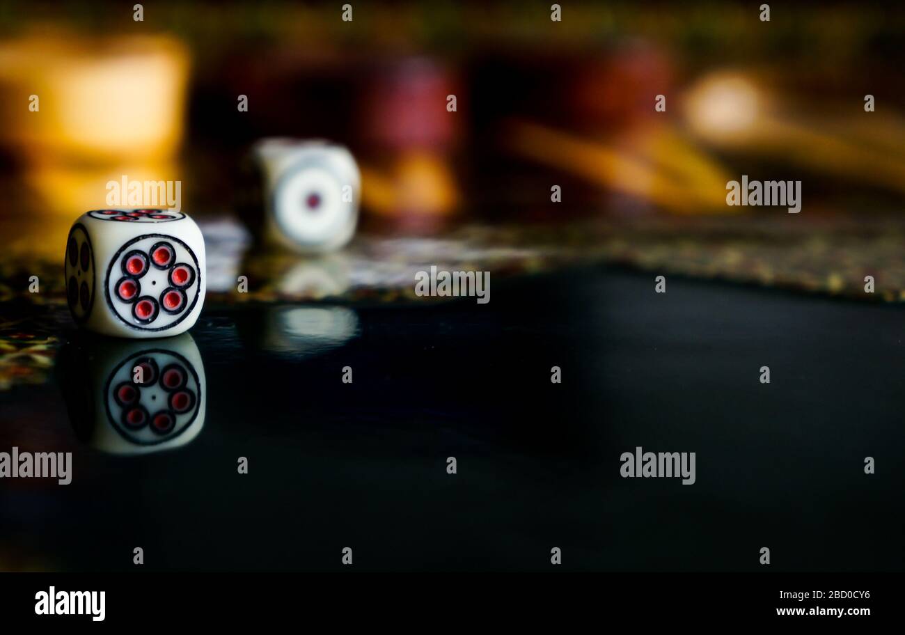 board games, chips and dice quarantine and self-isolation time, home ...