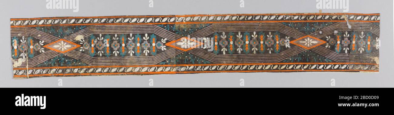 Border. Research in ProgressThe top and bottom bands edging the design ...