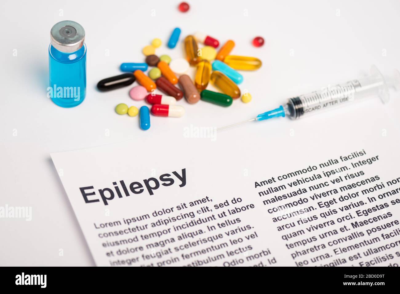 Signs of epilepsy hi-res stock photography and images - Alamy