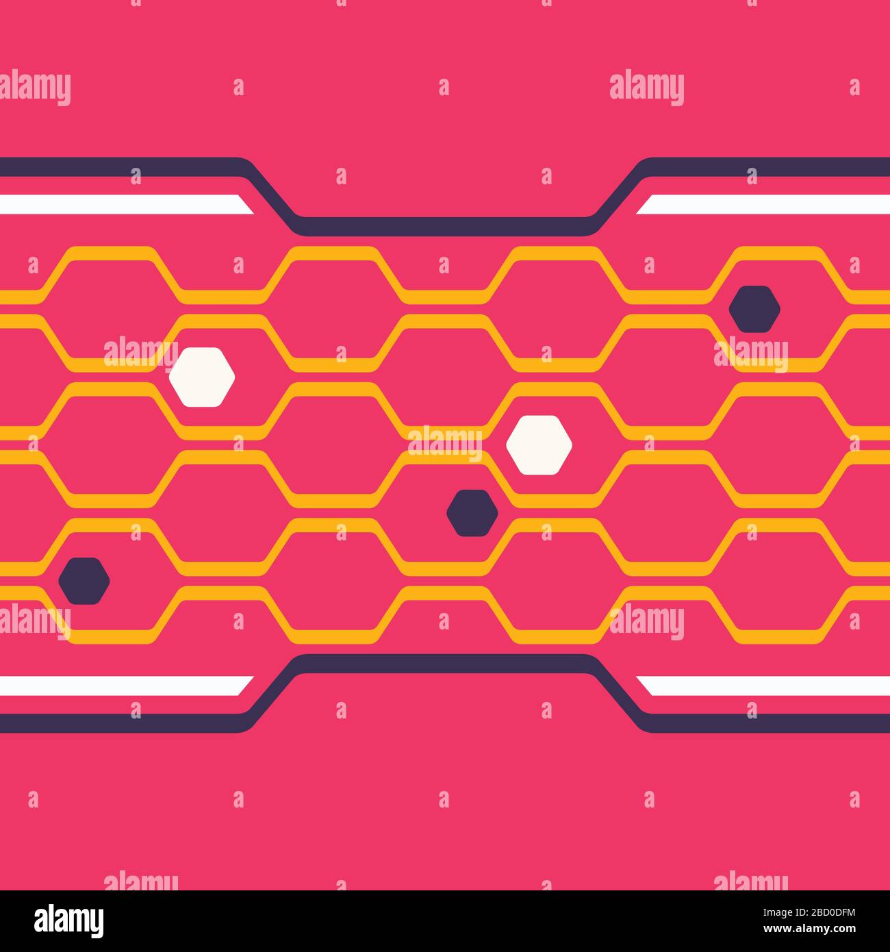 Hex wallpaper Stock Vector Images - Alamy