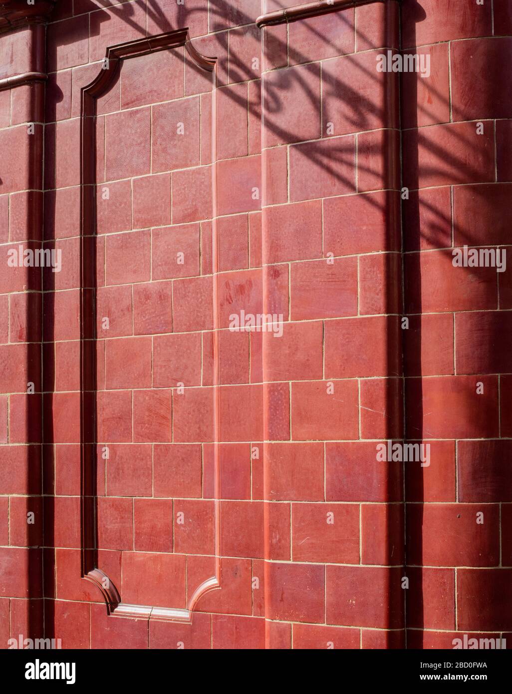 Frontage of Gloucester Road Underground (Tube) station, with details of ...