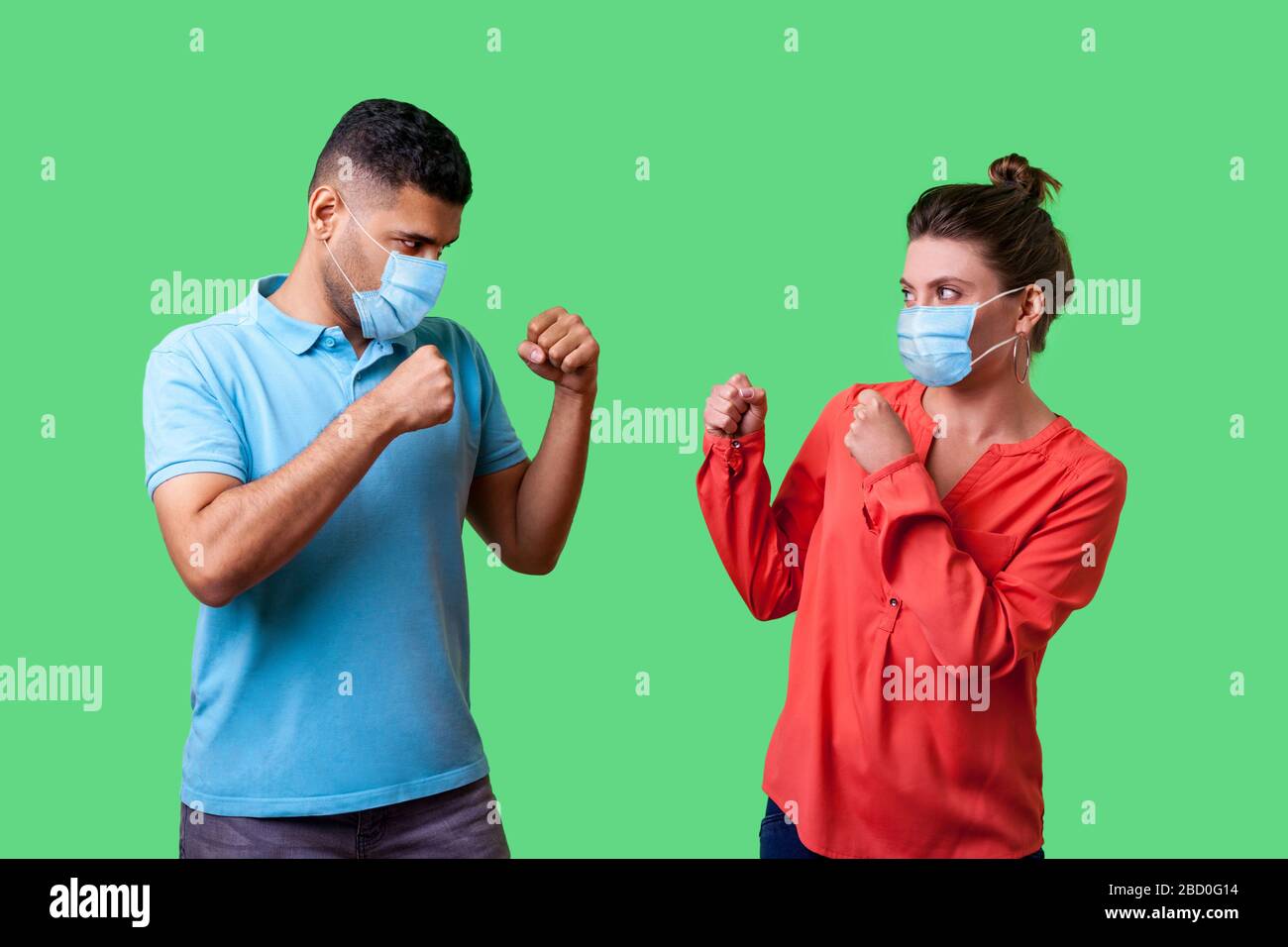 Lets protect each other hi-res stock photography and images - Alamy