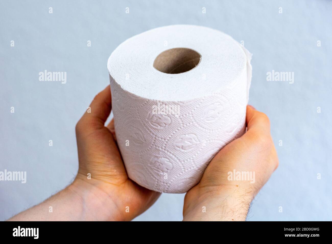 Toilet roll man hi-res stock photography and images - Alamy