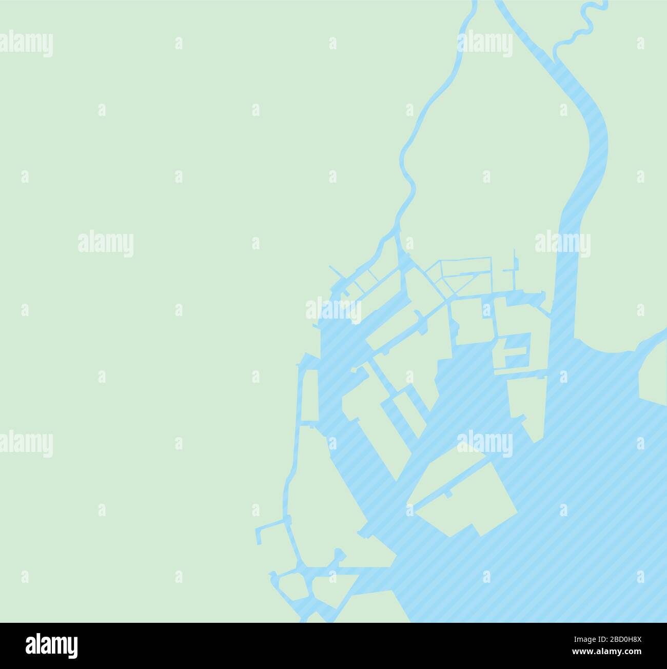 tokyo bay area map Stock Vector Image & Art - Alamy