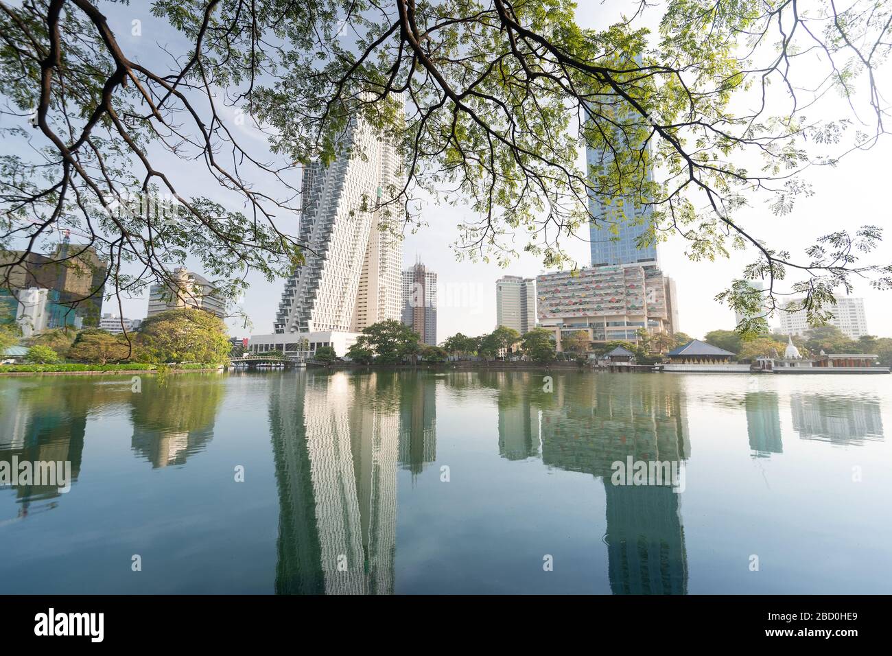 Beautiful Colombo city buildings and skyline in Sri Lanka Stock Photo ...