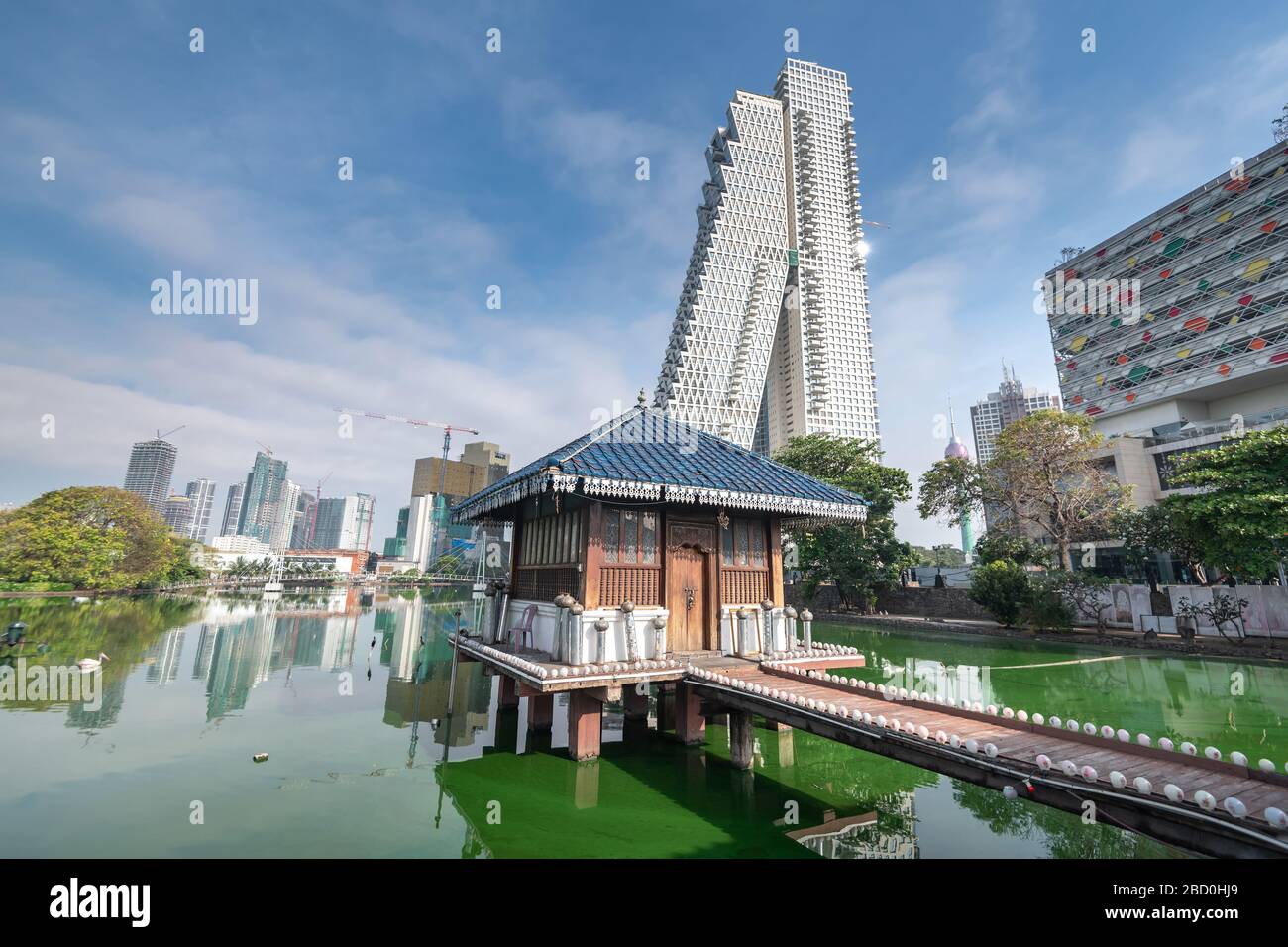 Beautiful Colombo city buildings and skyline in Sri Lanka Stock Photo ...