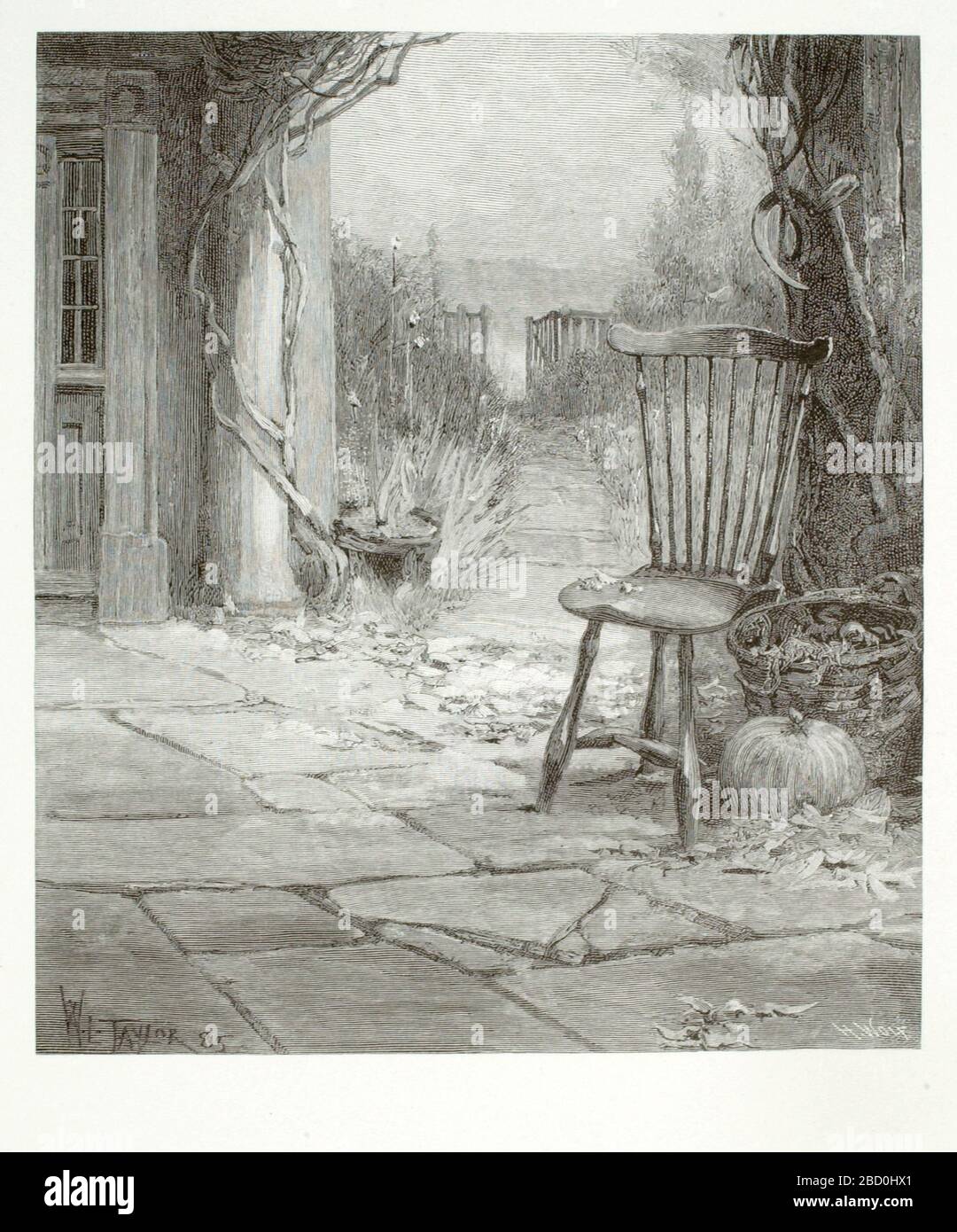 Its Crimson Leaves Stock Photo - Alamy