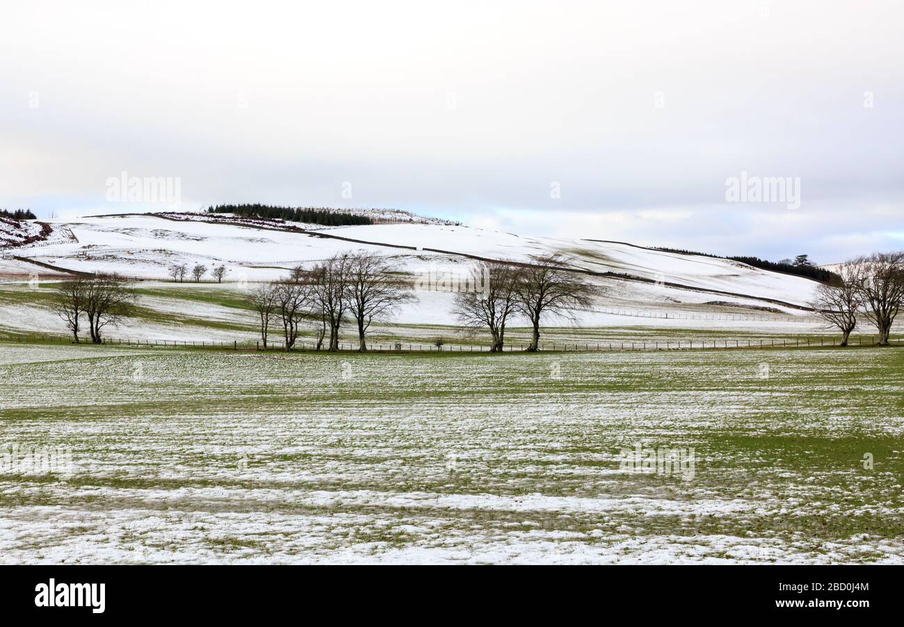 Scottish winter landscapes hi-res stock photography and images - Alamy
