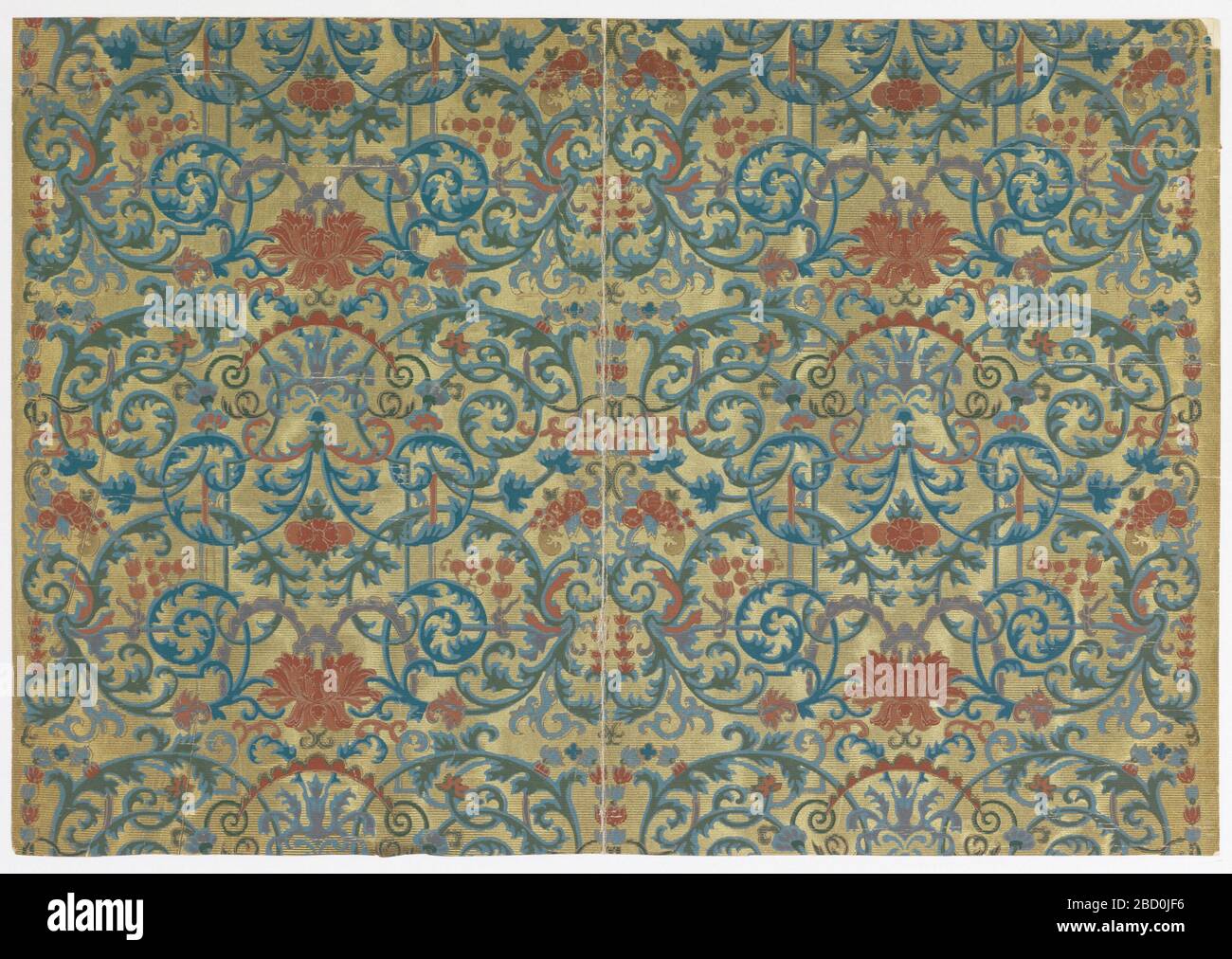 Sidewall. Research in ProgressDelicately drawn but dense pattern of ...