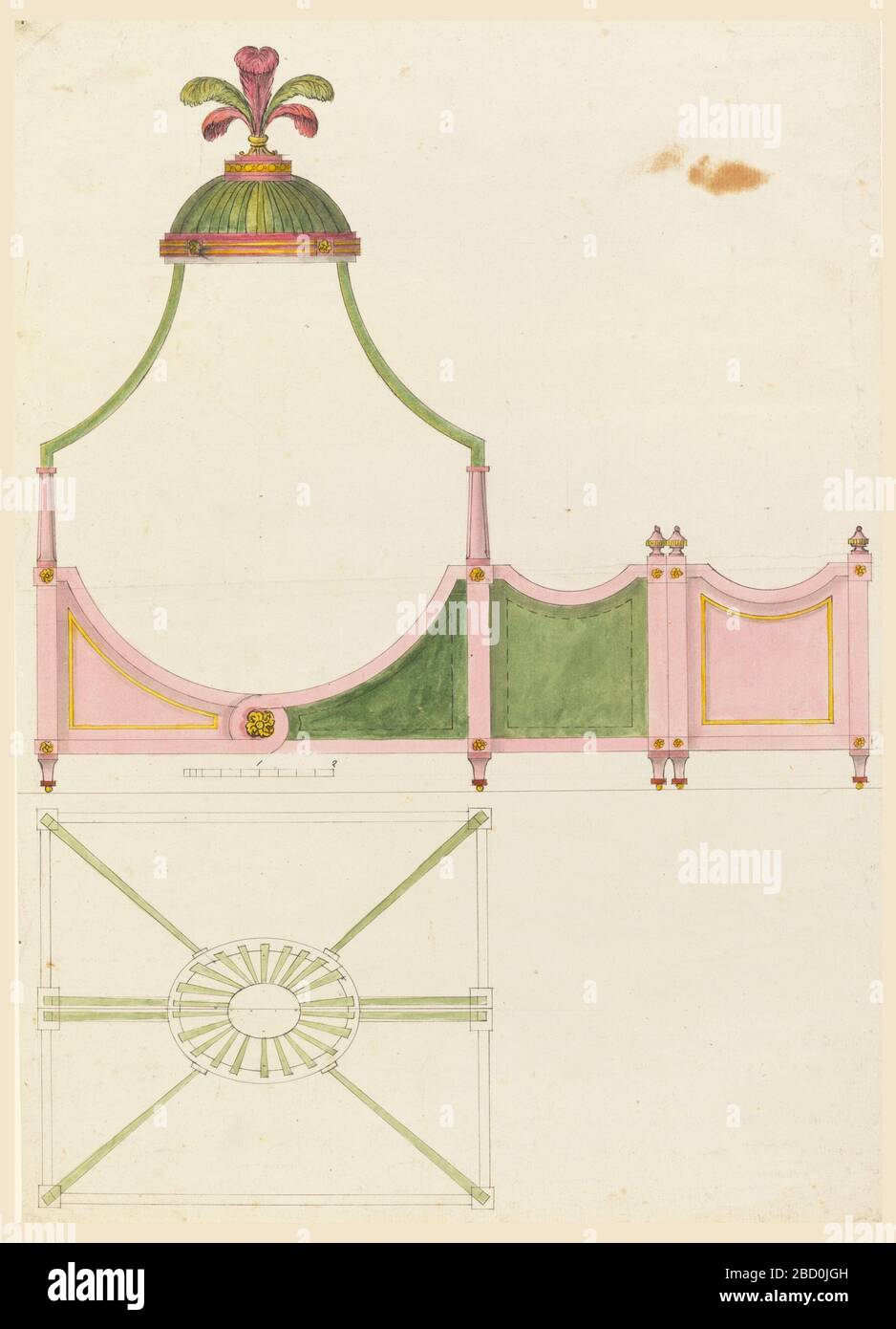 Design for a Canopy Bed. Research in ProgressFrame of a canopied tent ...