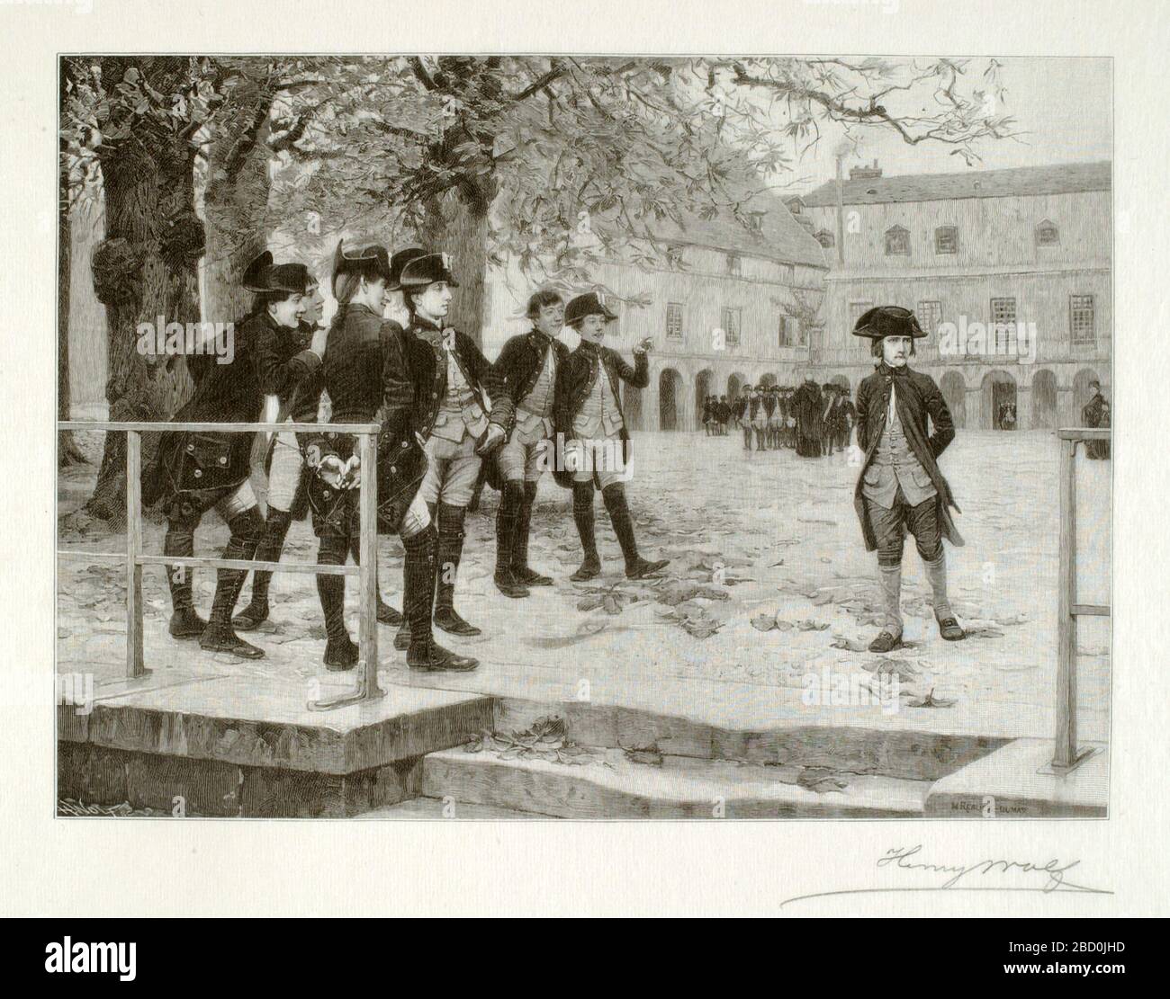 Napoleon at school brienne hi-res stock photography and images - Alamy