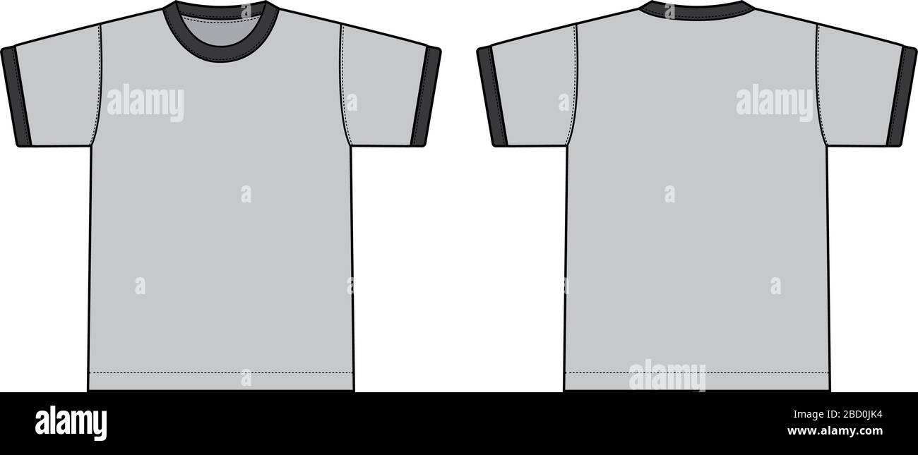 Ringer tshirts vector illustration Stock Vector Image & Art - Alamy
