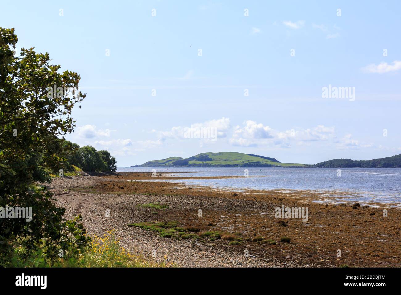 View across Kirkcudbright Bay Scotland Stock Photo - Alamy