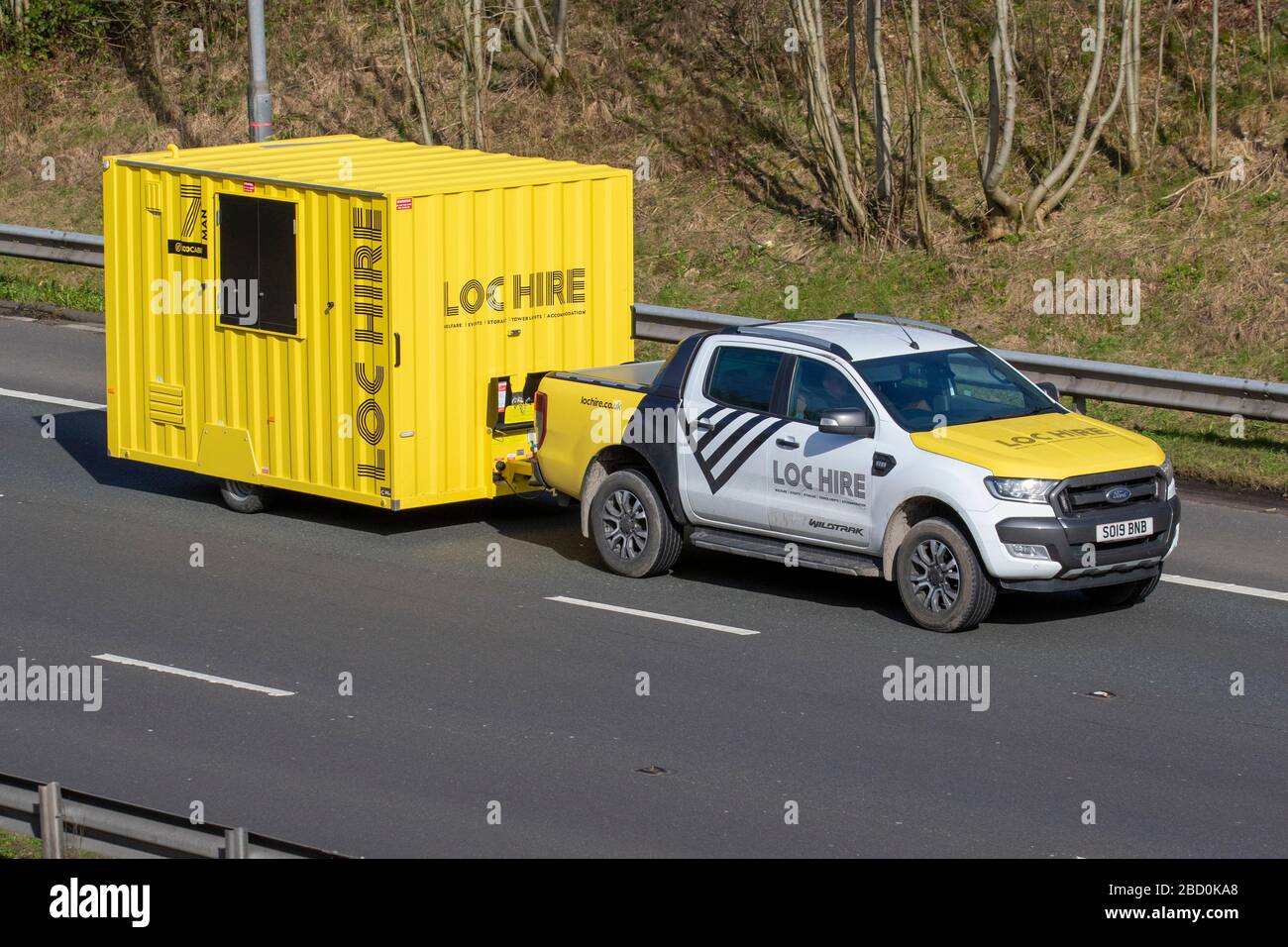 10 man mobile welfare cabin hi-res stock photography and images - Alamy