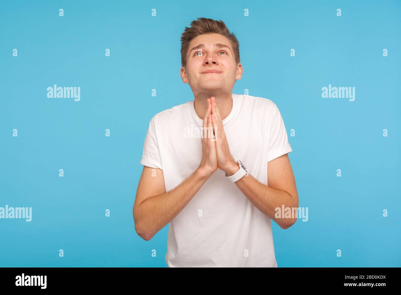 Man thanks god hi-res stock photography and images - Alamy