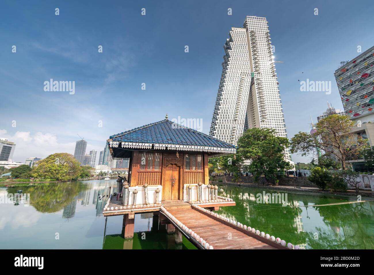 Beautiful Colombo city buildings and skyline in Sri Lanka Stock Photo ...