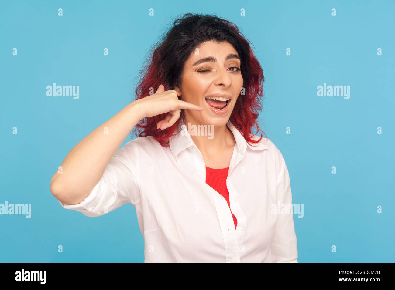 Happy young indian call center hi-res stock photography and images - Alamy