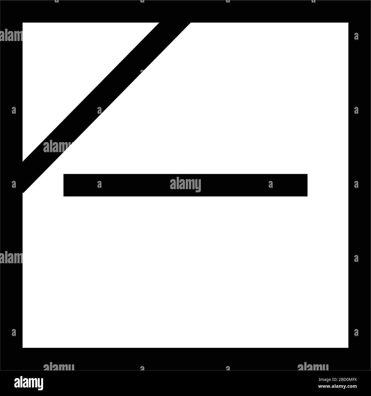 laundry symbol icon (Dry flat in shade Stock Vector Image & Art - Alamy