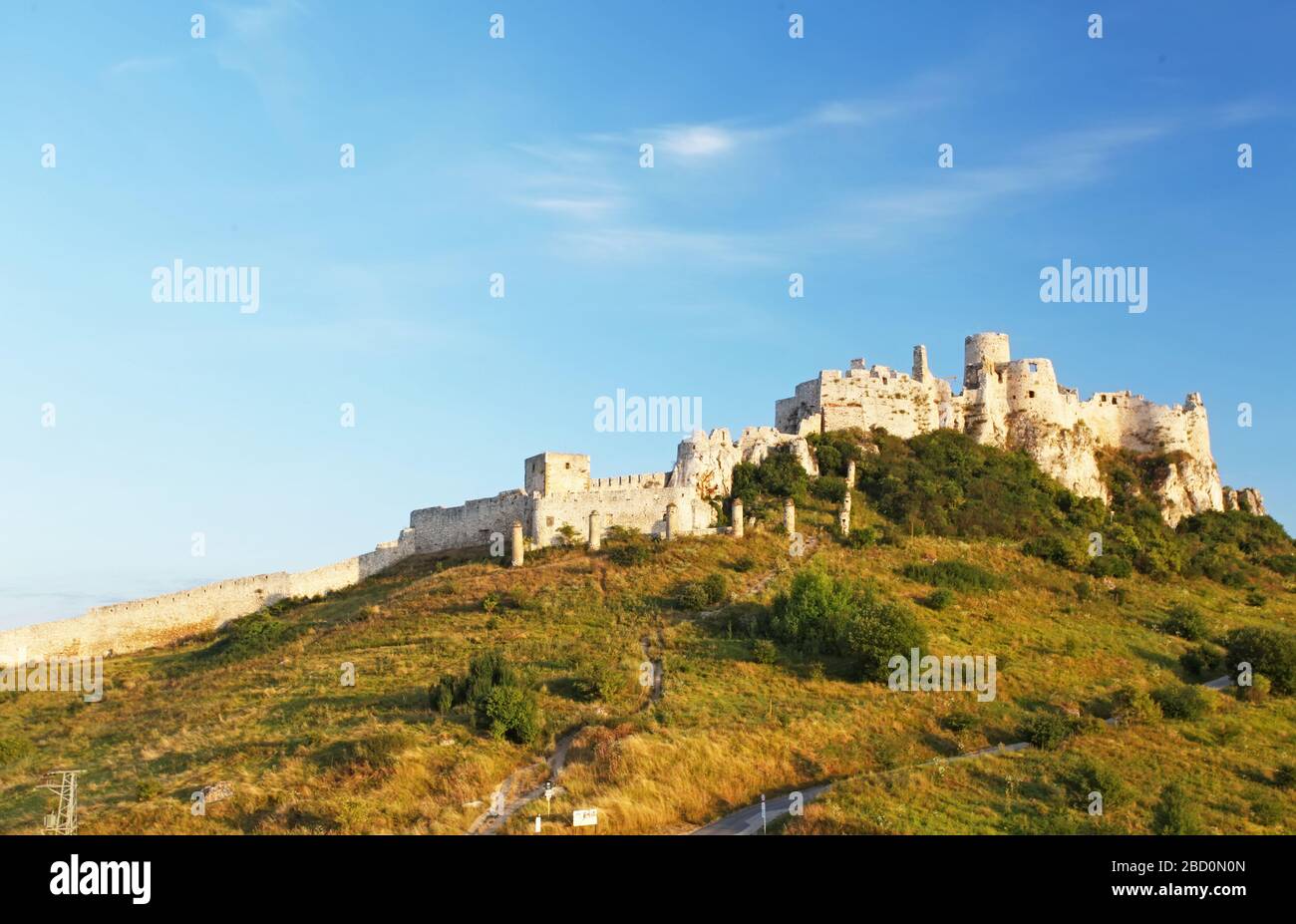 The cultural heritage of spis castle hi-res stock photography and ...