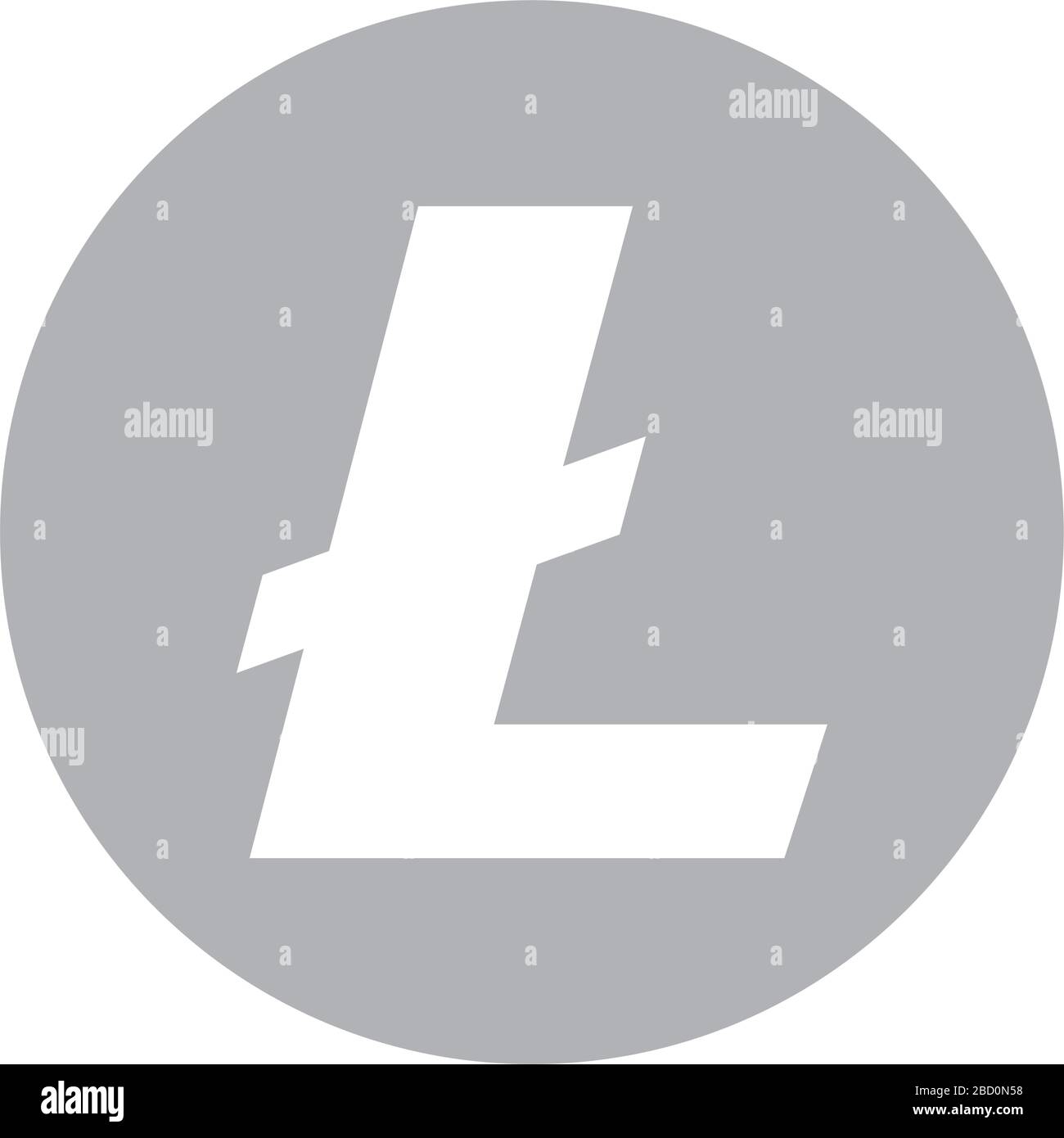 Bitcoin litecoin exchange flat Cut Out Stock Images & Pictures - Alamy