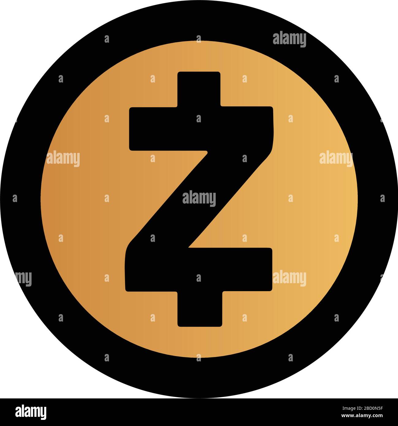 Zcash logo Stock Vector Images - Alamy