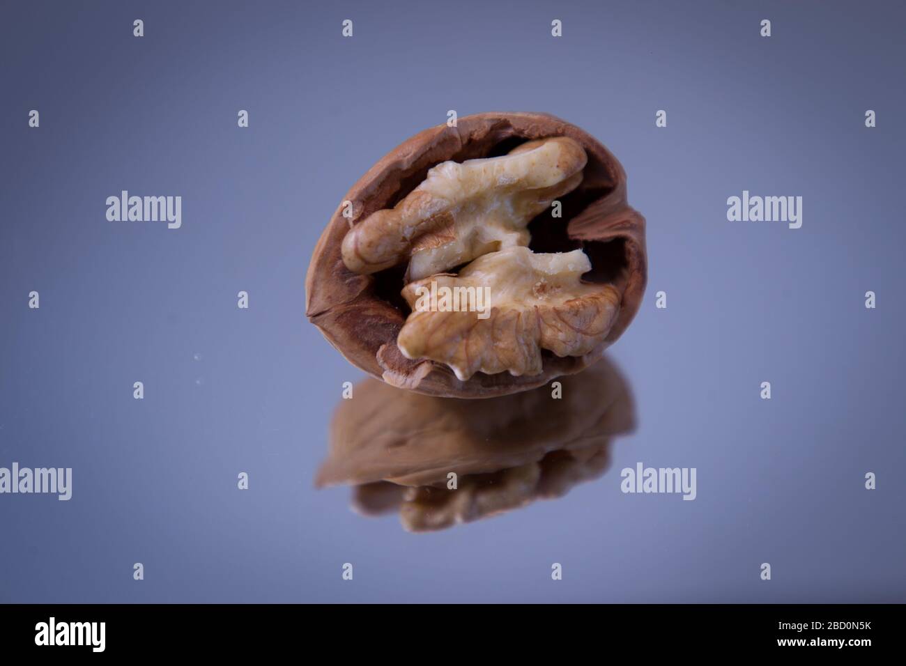 nuts with shell and without Stock Photo - Alamy