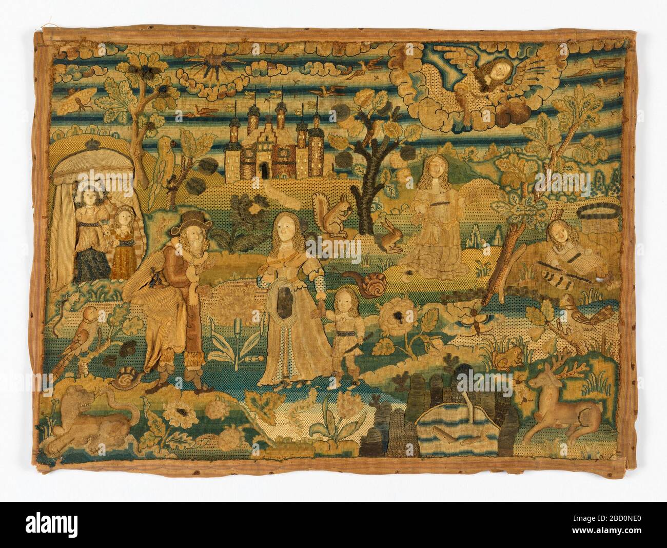 Embroidered picture. Research in ProgressThe story of Hagar with ...