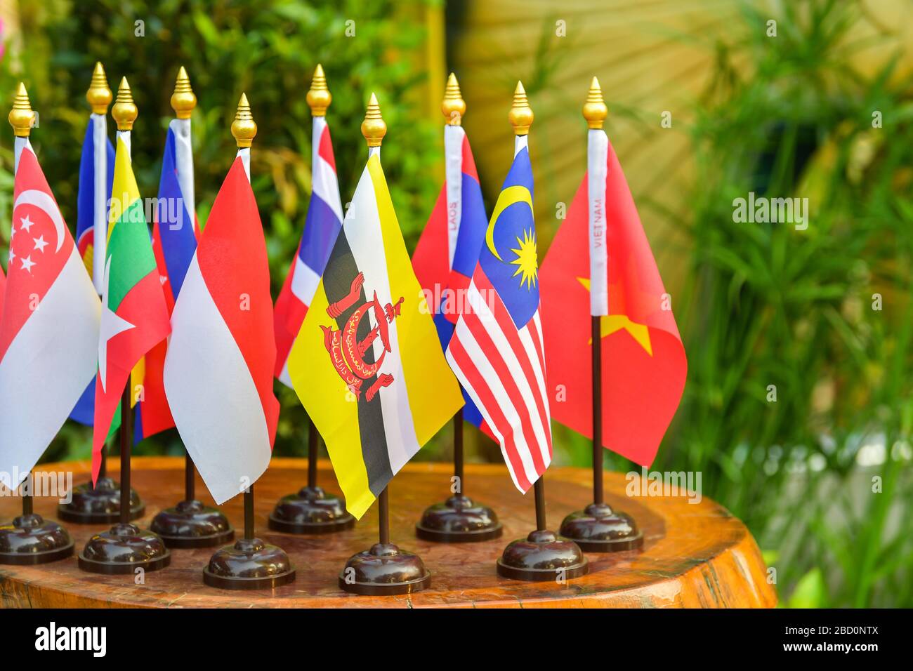 Singapore thailand flag hi-res stock photography and images - Alamy