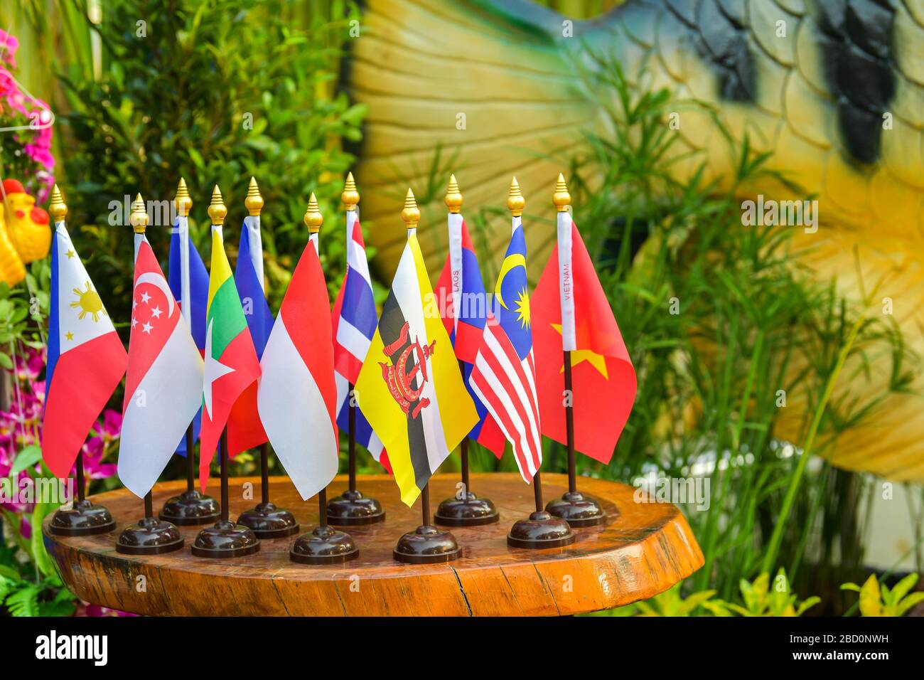 Brunei thailand flag hi-res stock photography and images - Alamy