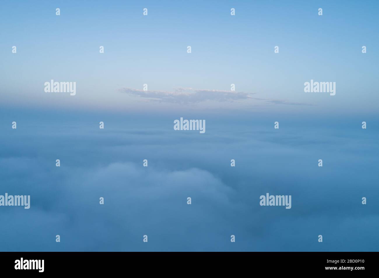 cloud and sky view from window of airplane Stock Photo - Alamy