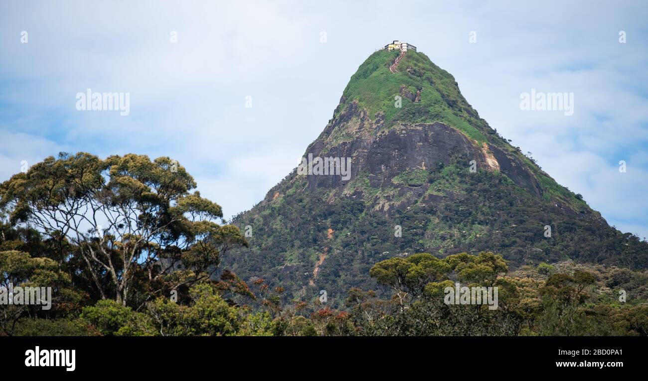 Sri Pada, Adam's peak in Sri Lanka Stock Photo - Alamy